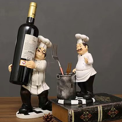 Jual Pajangan Patung Chef Italia / Chef Figurine Series EB Home 1021 ...