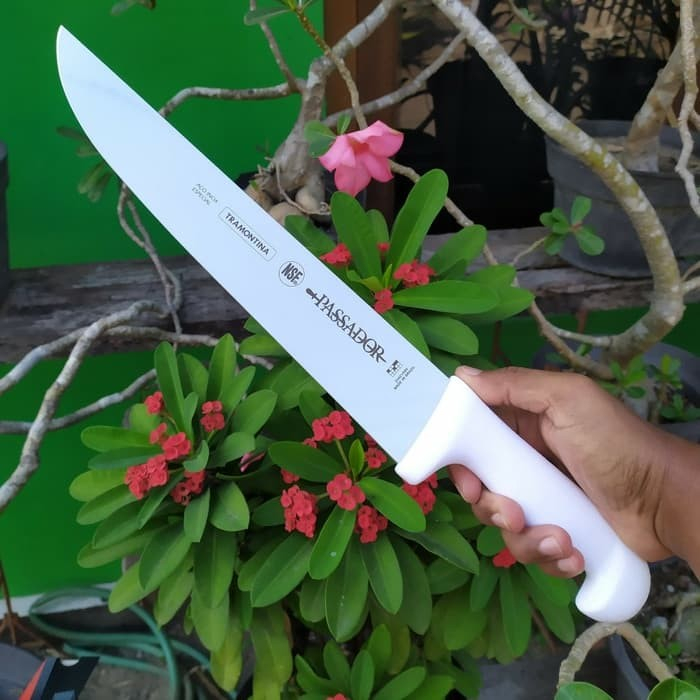 Jual Pisau sembelih butcher Knife Passador 24421 8" 10" 12" Tramontina ...