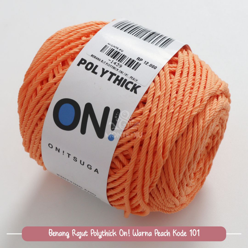 Jual Onitsuga Benang Rajut Polythick Polyester Warna Warni Tebal Murah ...