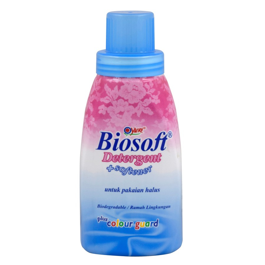 Jual Yuri Biosoft Detergent + Softener Botol 375ml | Shopee Indonesia