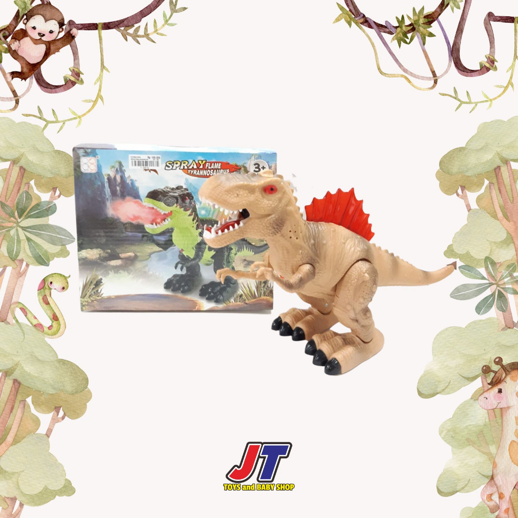 Jual Dinosaurus T-rex Spray Flame | Shopee Indonesia