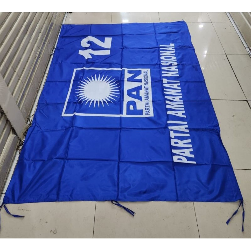 Jual Bendera partai PAN ukuran 150 x 225 cm | Shopee Indonesia