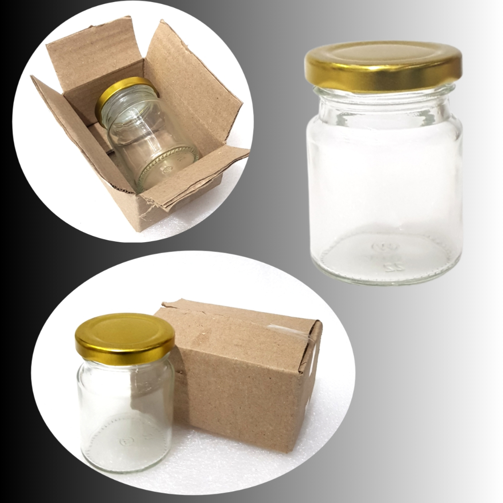 Jual / 10 ( sepuluh) pcs 70 ML /100 ML /120 ml Botol Kaca Silinder ...