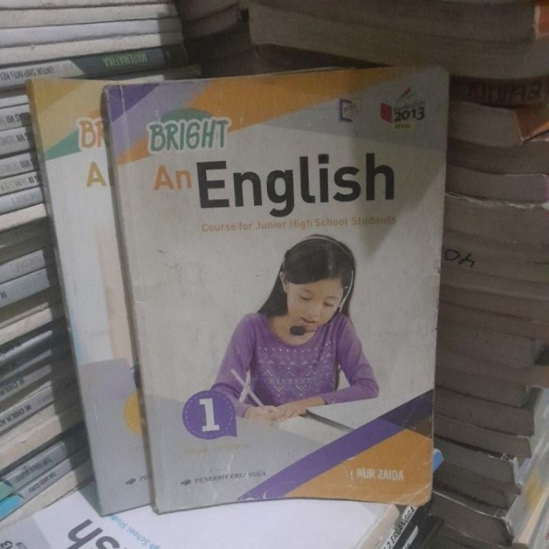 Jual buku bahasa inggris ( BRIGHT An English) smp kelas 7 penerbit erlangga | Shopee Indonesia