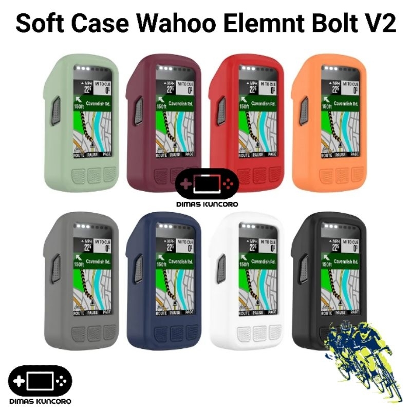 Jual Soft Case Wahoo Elemnt Bolt V2 silicone silikon bumper cover ...