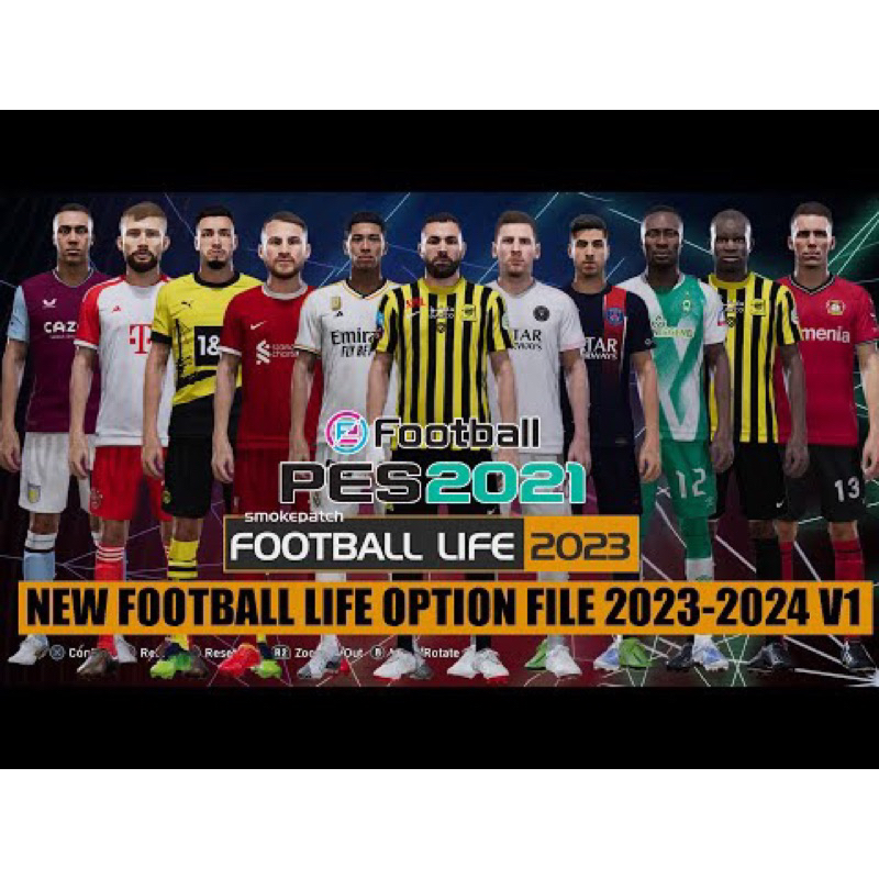 Jual Option File PES 2013 2017 2021 2023 Update Seasons 2023/2024 ...