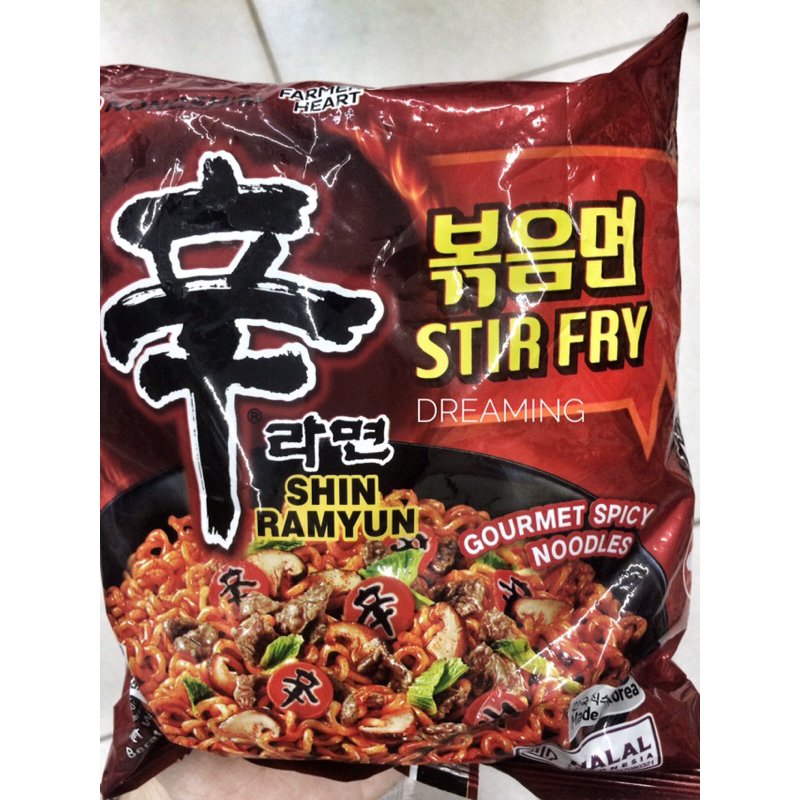 Jual (regular pilih j&t) nongshim shin ramyun spicy mushroom/shrimp ...