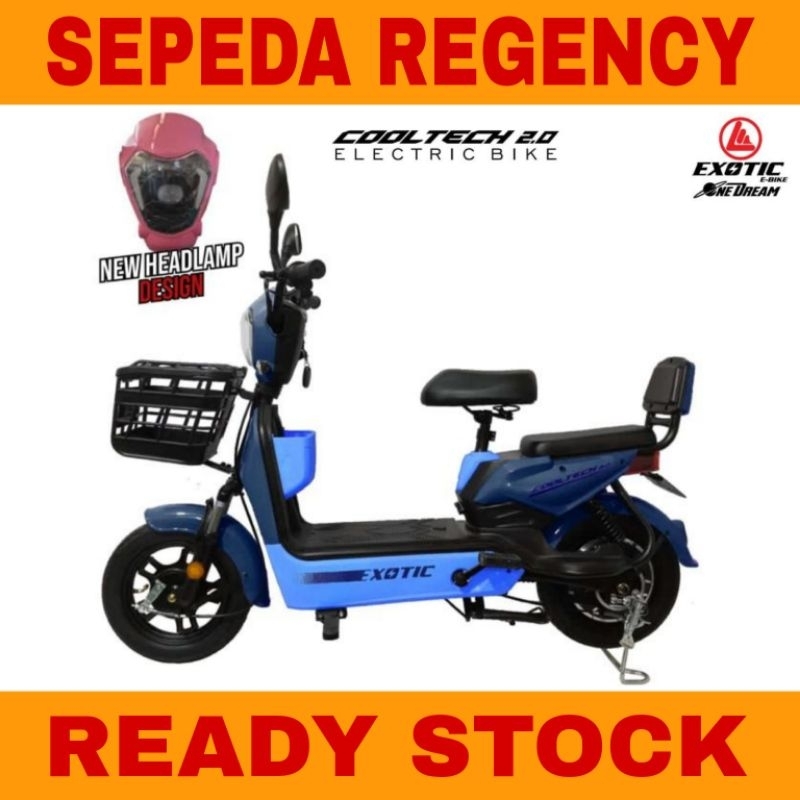 Jual Sepeda Listrik EXOTIC COOLTECT 2.0 Electric E Bike 500 Watt ...