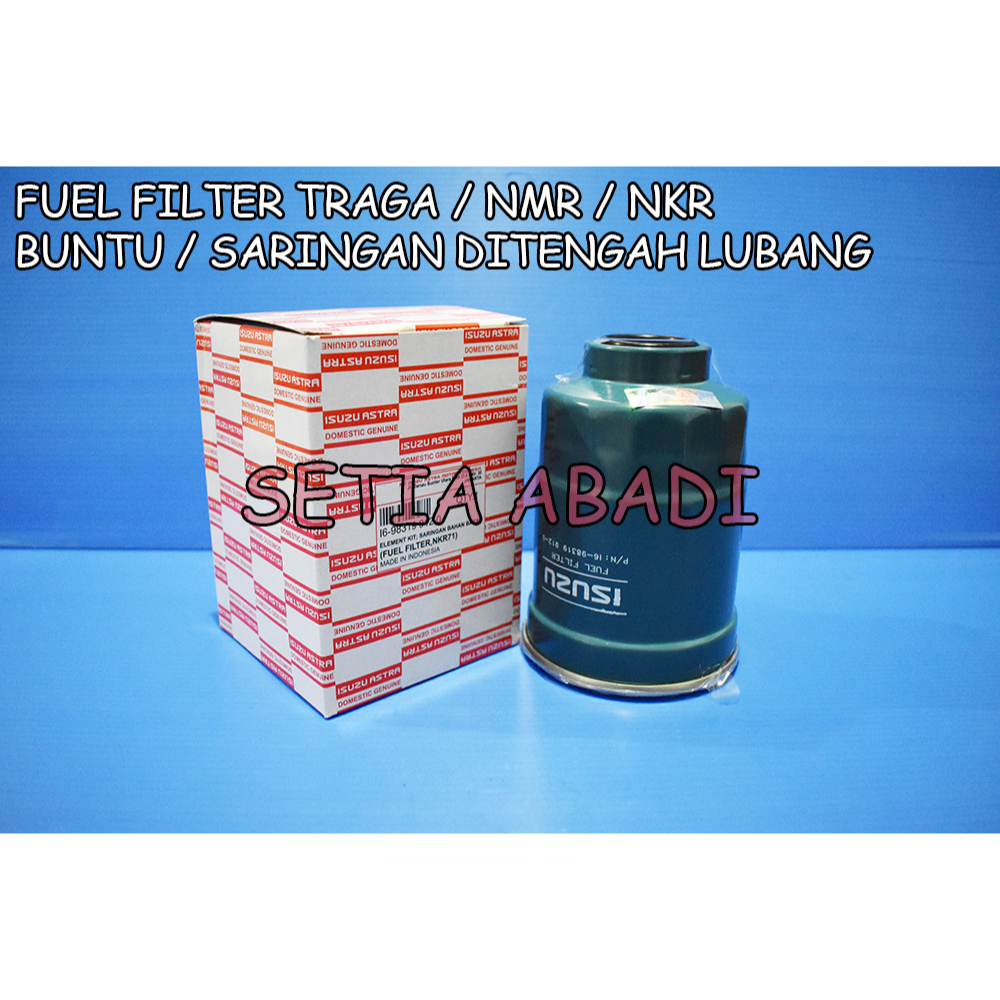 Jual FUEL FILTER / FILTER SOLAR TRAGA / NMR71 / NKR71 ORIGINAL ISUZU ...