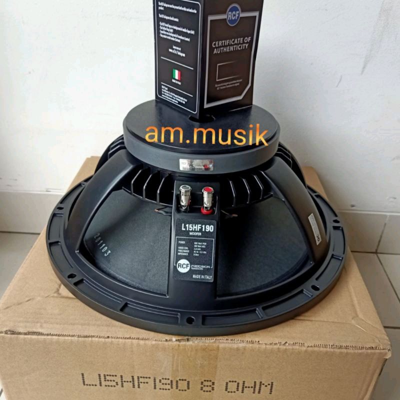 Jual SPEAKER RCF 15 INCH L15HF190 VC 3 INCH 15HF190 | Shopee Indonesia
