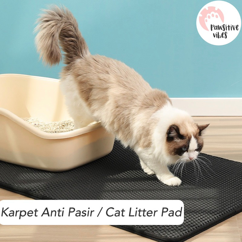 Jual Alas Pasir Kucing - Karpet Pasir Kucing - Litter Mat Kucing ...