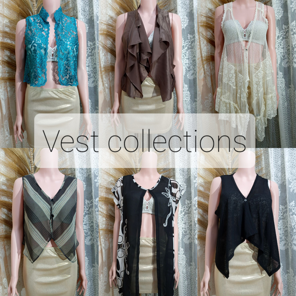 Jual vest rompi wanita outer lucu gemoy gemas korean style kawai ...