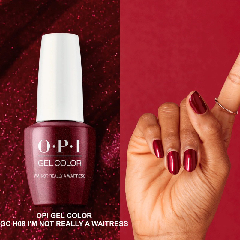 Jual OPI GEL - GC H08 - I'm Not Really A waitress | Shopee Indonesia
