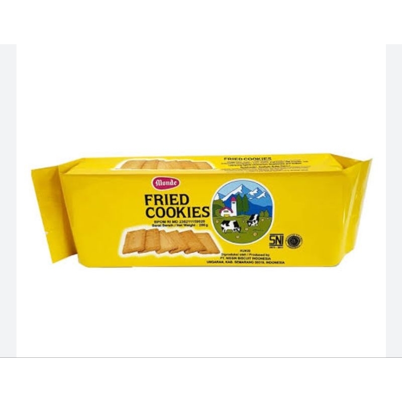 Jual MONDE FRIED COOKIES 200 GR | Shopee Indonesia
