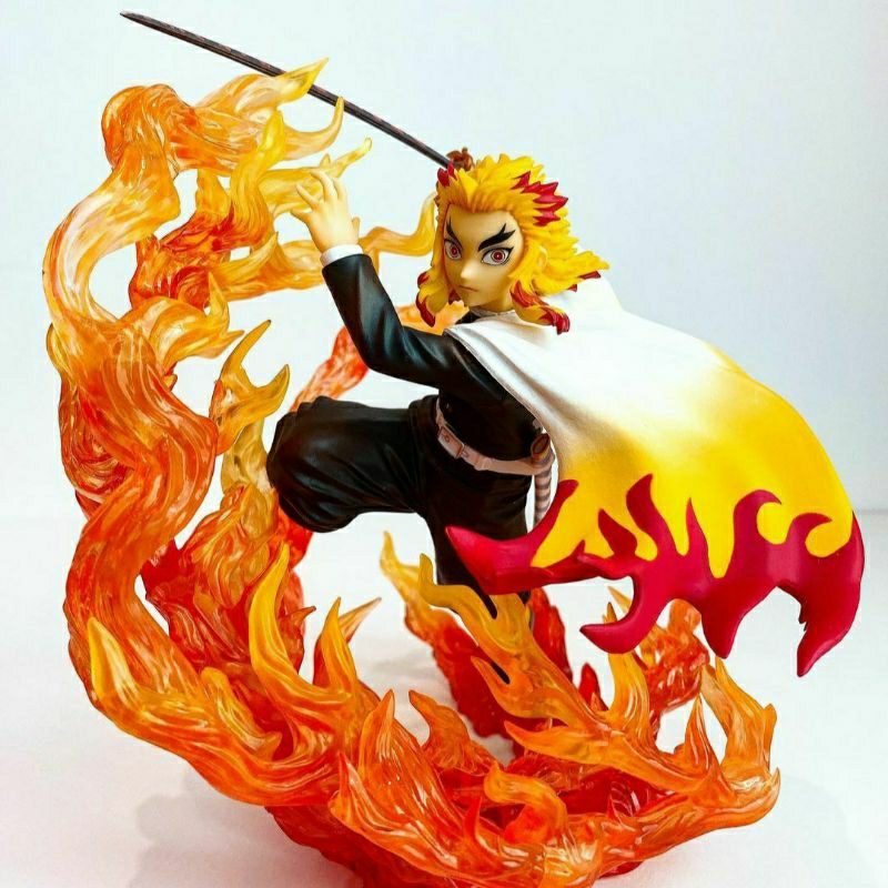 Jual Action Figure Rengoku Kyojuru Kimetsu No Yaiba Flame Breath Fzo ...