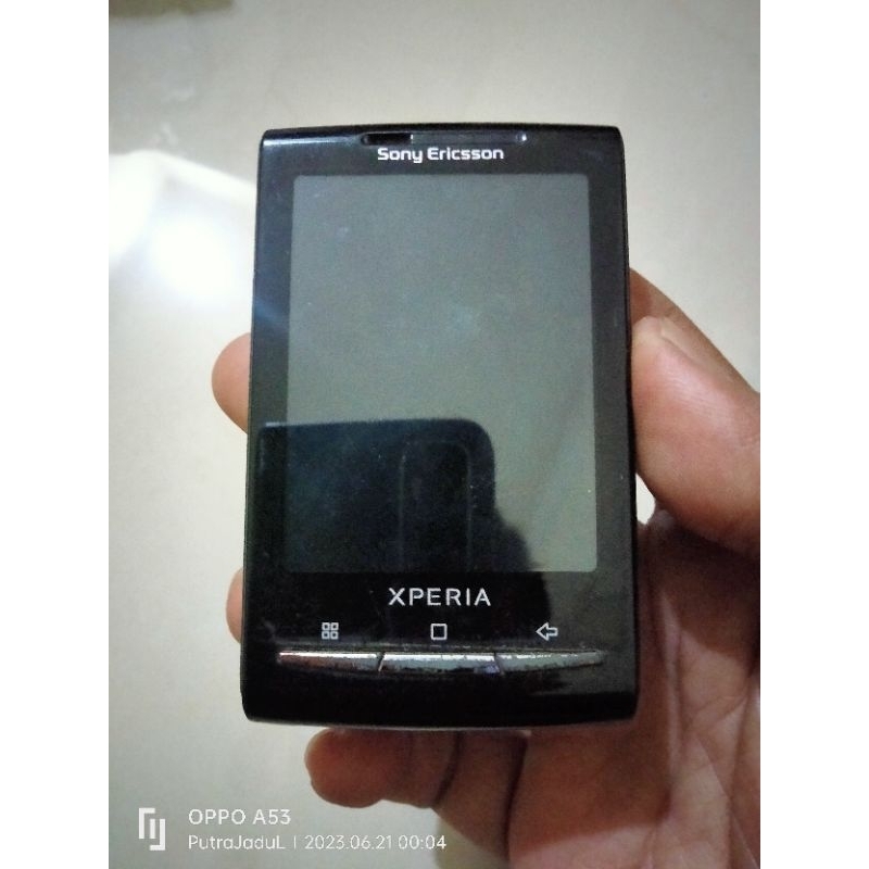 Jual Sony Ericsson Xperia X10 Mini E10 i Android Bahan Original Mulus Jadul Langka Unik Imut ...
