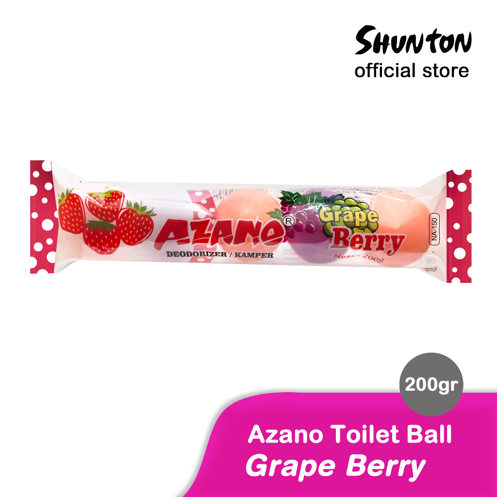 Jual Azano GRAPE BERRY Kamper Toilet - 200 gr | Shopee Indonesia
