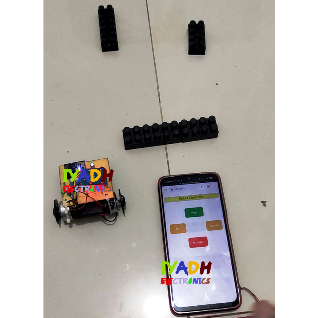 Jual Kit Rangkaian Remote Control Car Modul Remote RC Robot kendali HP ...