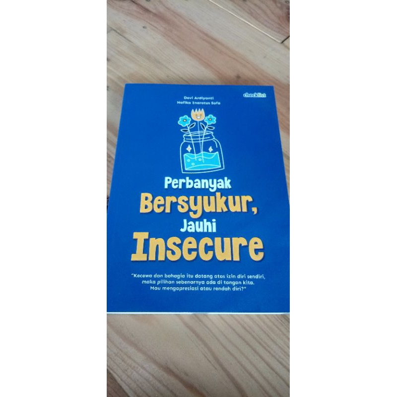 Jual Buku Perbanyak Bersyukur Jauhi Insecure -Checklist- | Shopee Indonesia