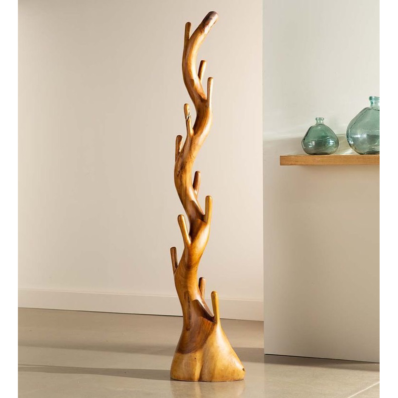 Jual Stand Kayu Minimalis Tempat Topi Jas Baju Estetik Hiasan Rumah ...