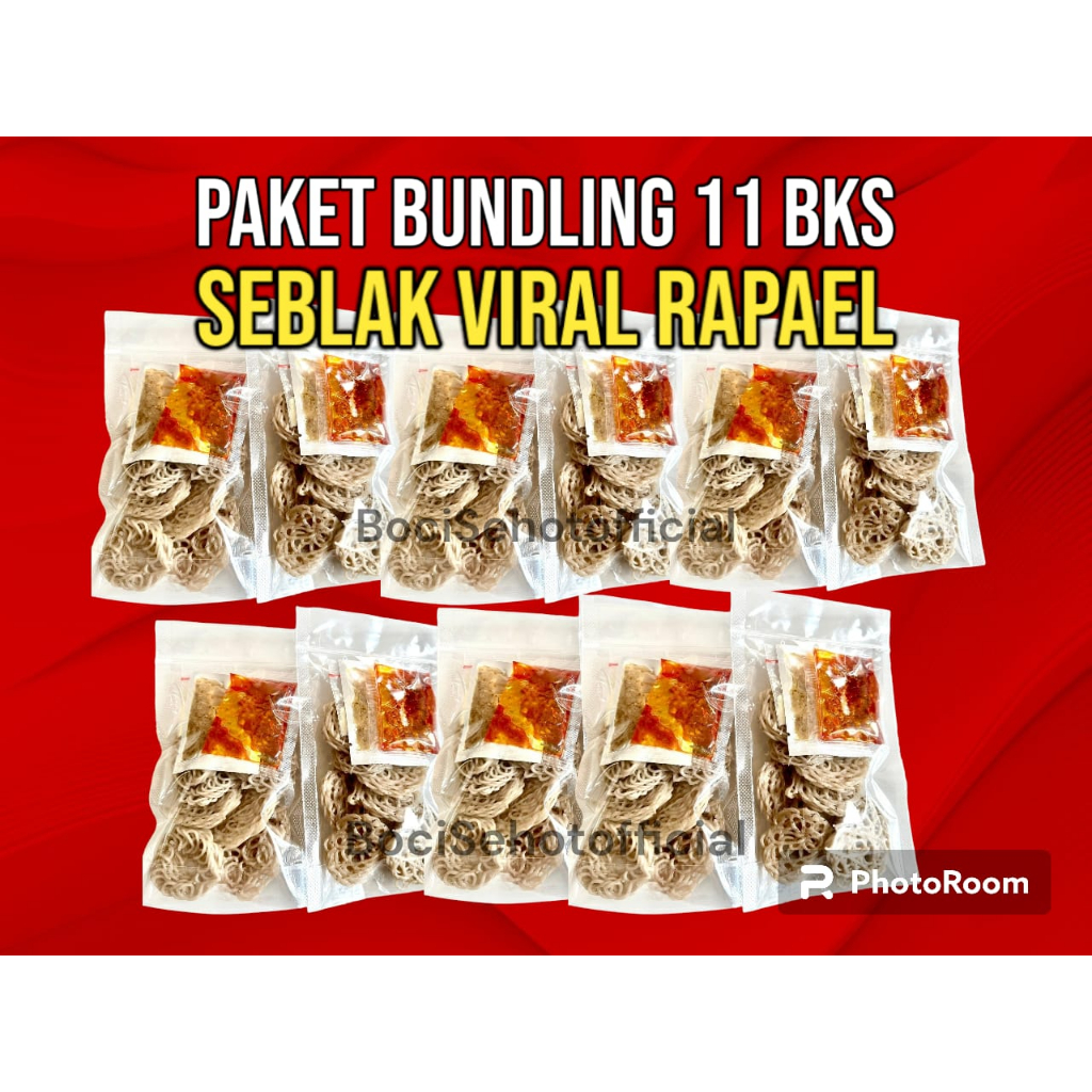 Jual Paket 11 bks Seblak Viral Rapael ala boci sehot | Shopee Indonesia
