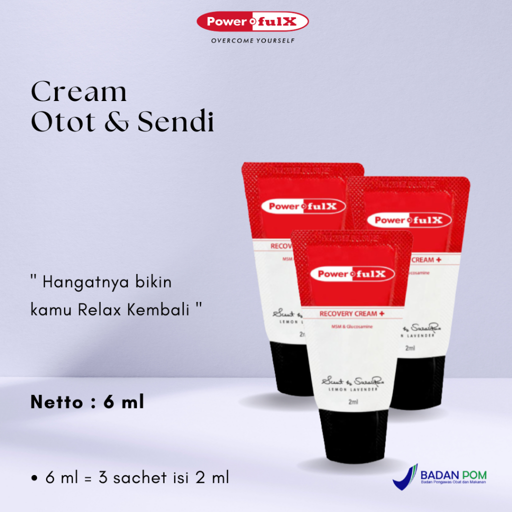 Jual POWERFULX Krim Pereda Nyeri Otot dan Sendi Cream Hangat Tanpa ...