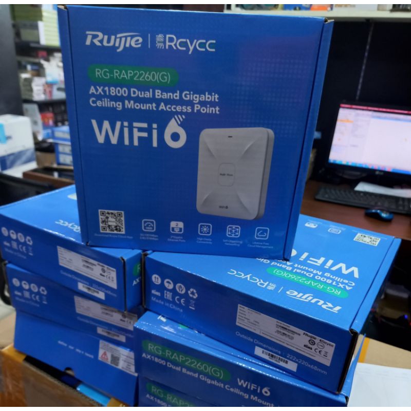 Jual RUIJIE REYEE RG RAP2260(G) WIFI 6 Access point | Shopee Indonesia