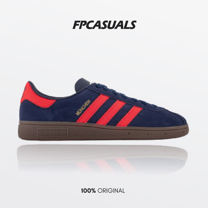 Jual Adidas City series Munchen Navy Dark Blue Solar GY7400 ORIGINAL ...