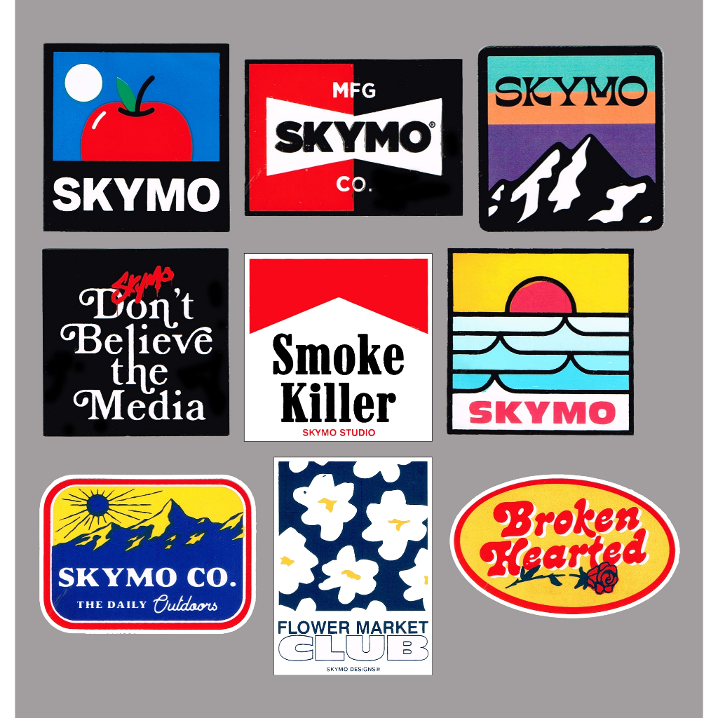 Jual Sticker Skymo | Stiker Brand | Sticker Pack | Sticker Murah ...