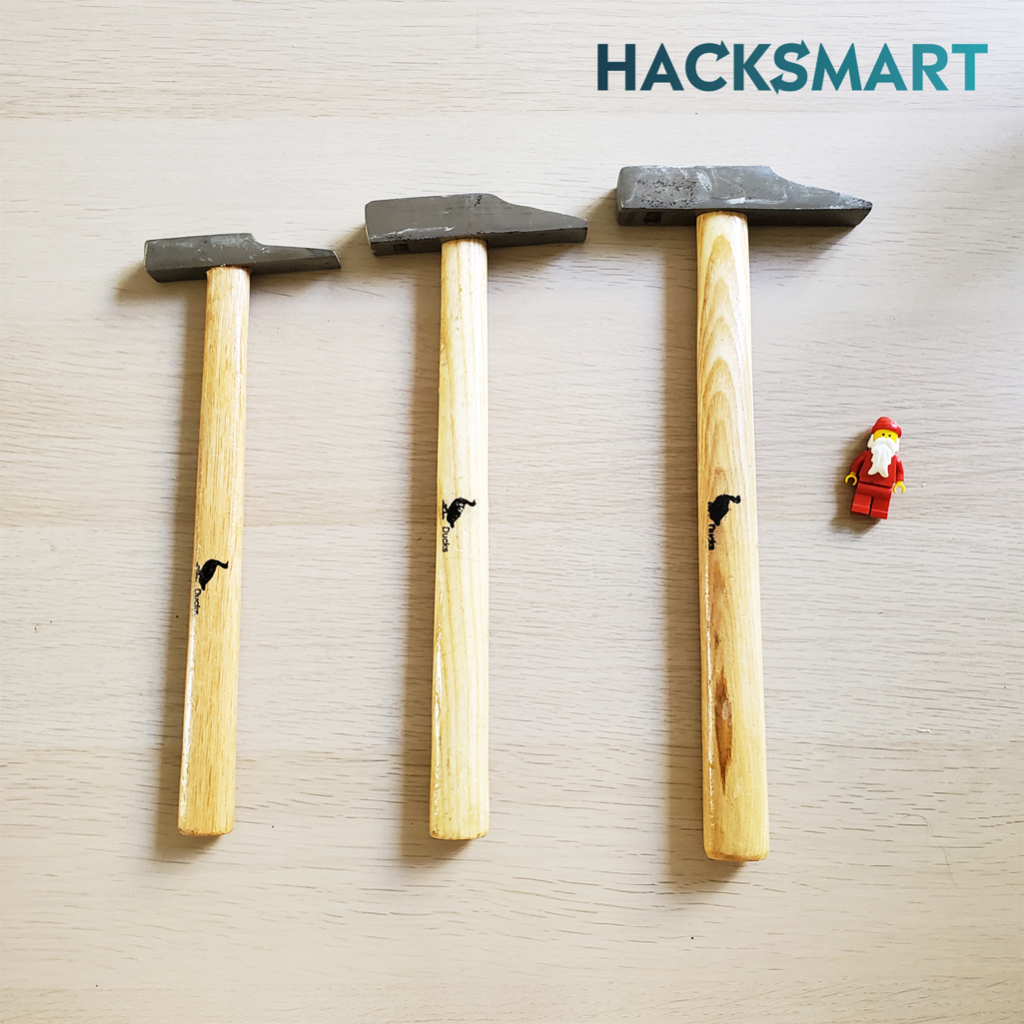 Jual DUCKS Palu Tukang Kaca Besi Lancip Machinist Hammer Handle Kayu ...