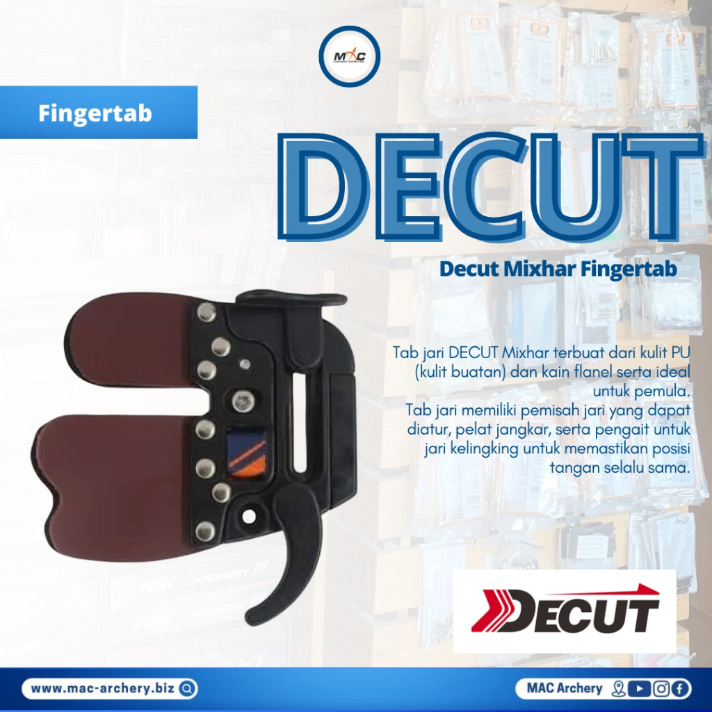 Jual fingertab panahan finger tab panahan pelindung tangan panahan ...