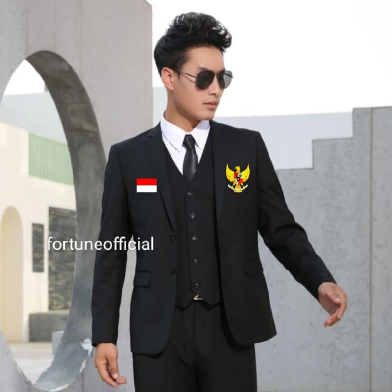 Jual Jas Blazer Garuda Indonesia/Jas Blazer Pria Formal/Blazer Pria ...