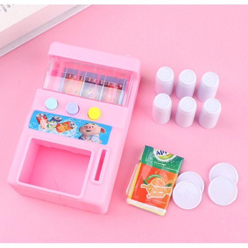 Jual Mainan Anak Vending Machine Mainan Mesin Minuman Soda Otomatis ...