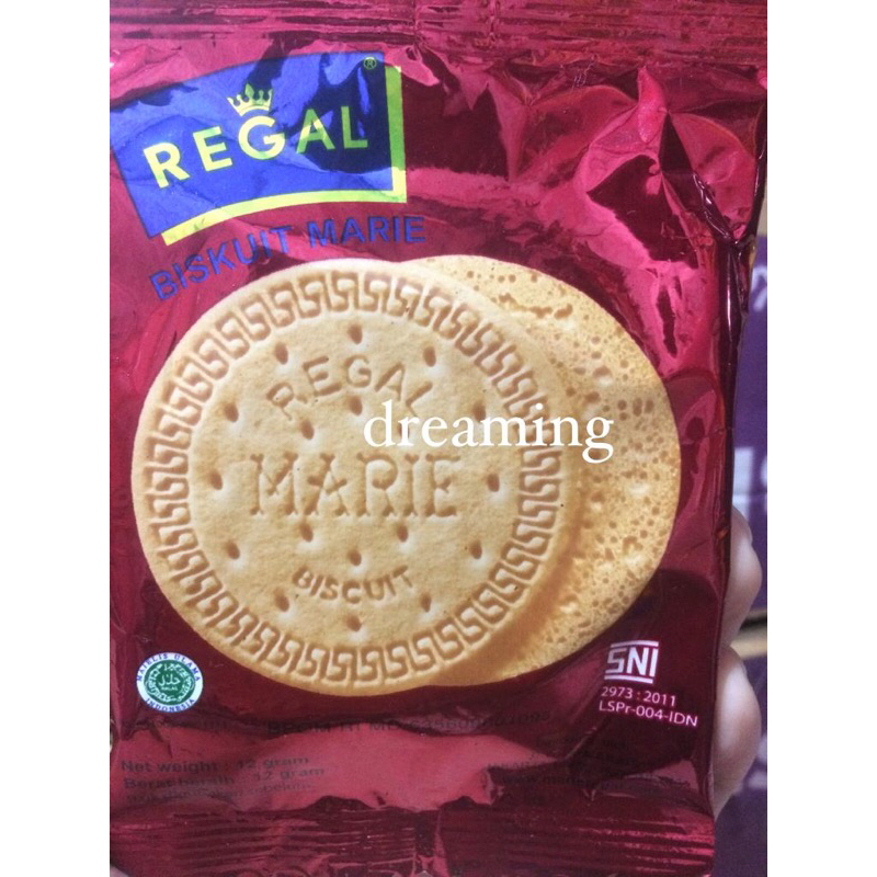 Jual marie regal biscuit renceng dus 1 karton 12 renceng isi 120sachet ...