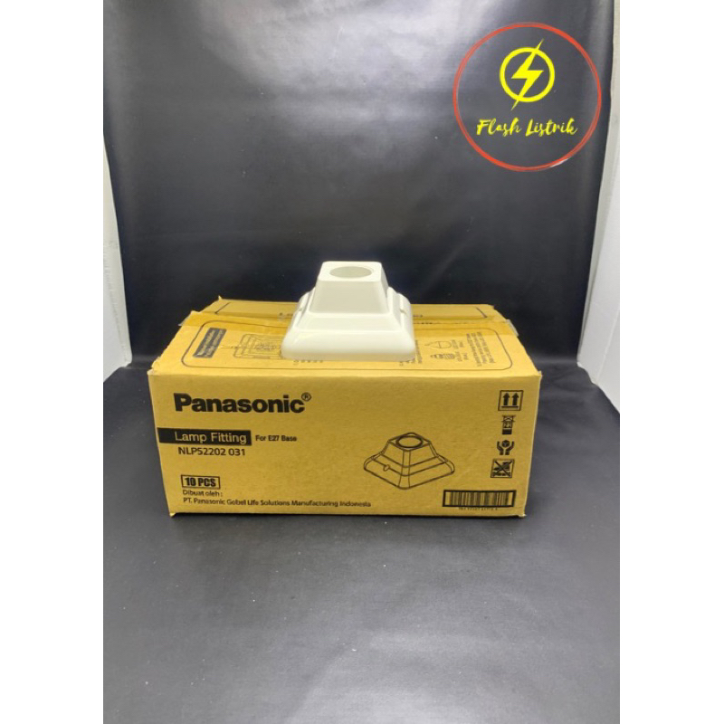 Jual [Panasonic] Fitting Plafon Segi 4 Empat Panasonic Fiting Plafon ...