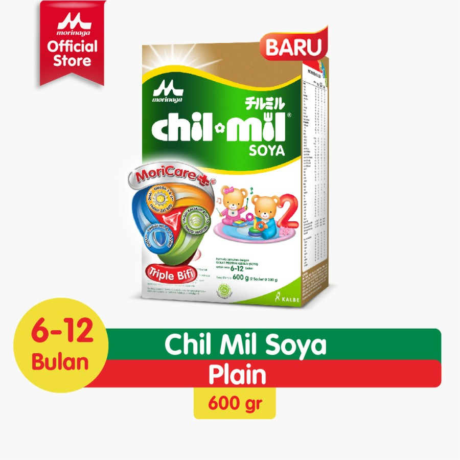 Jual Morinaga Chil Mil Soya 600 gr Susu Formula Alergi | Shopee Indonesia
