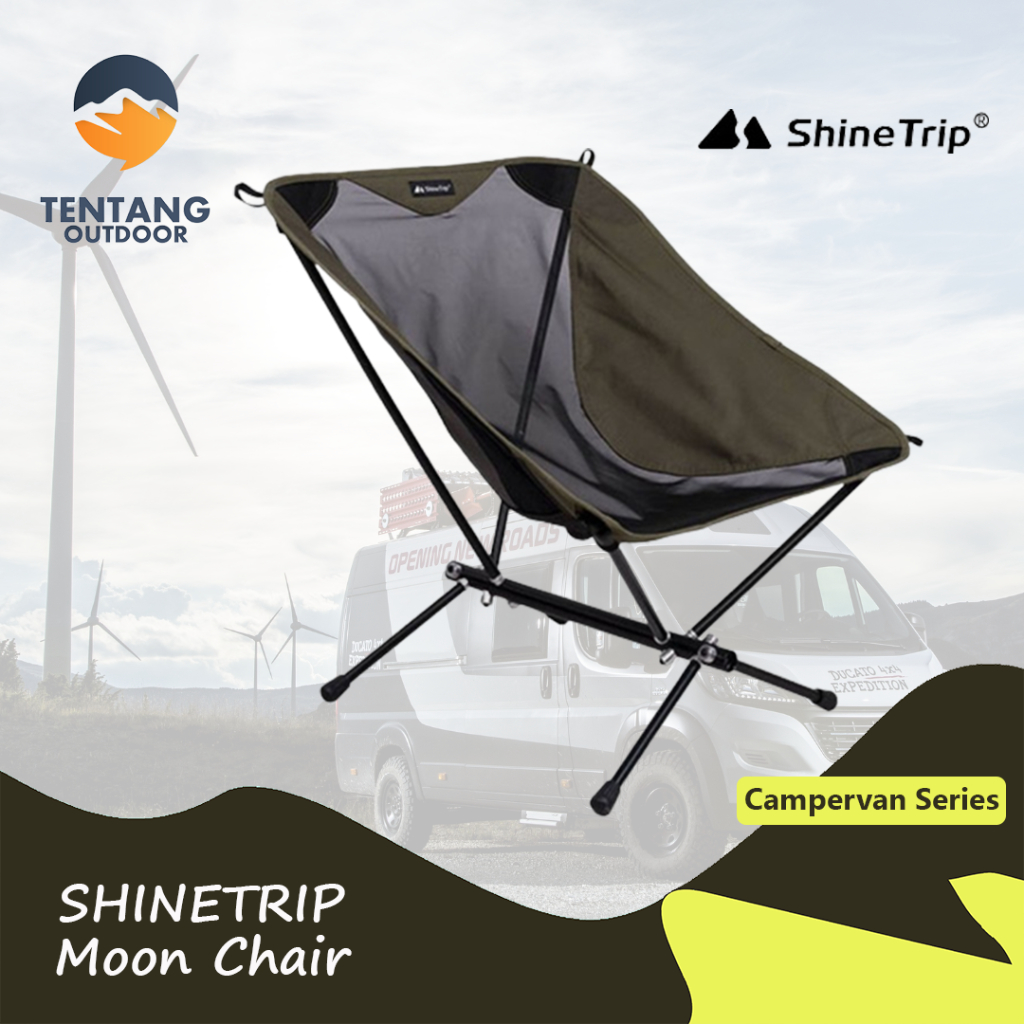 Jual SHINETRIP Kursi Lipat Folding Moon Chair Portable Outdoor Camping ...