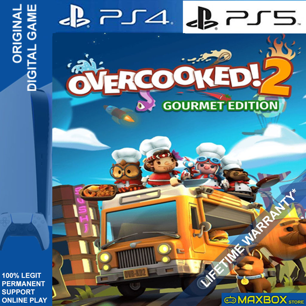 Jual Overcooked! 2 - Gourmet Edition PS4 PS5 Digital Game | Shopee ...