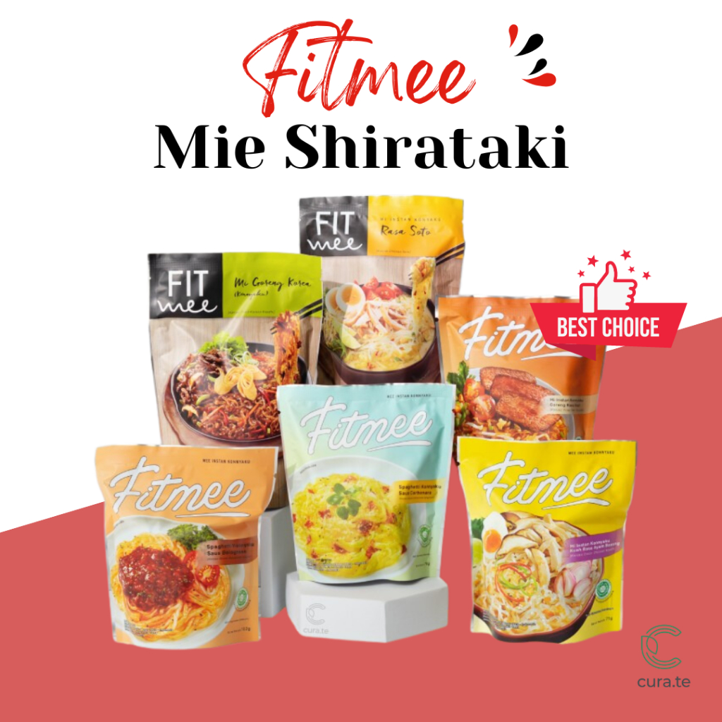 Jual FITMEE MIE SHIRATAKI NOODLE ALL VARIAN HALAL | SHIRATAKI NOODLE ...
