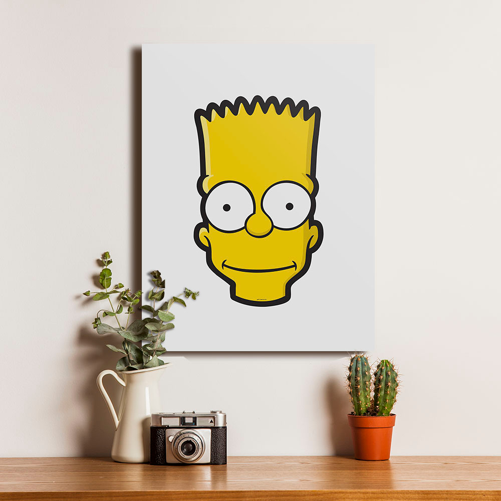 Jual Poster Kartun Lucu Bart Simpson 1 - Dekorasi Hiasan Dinding Kayu ...