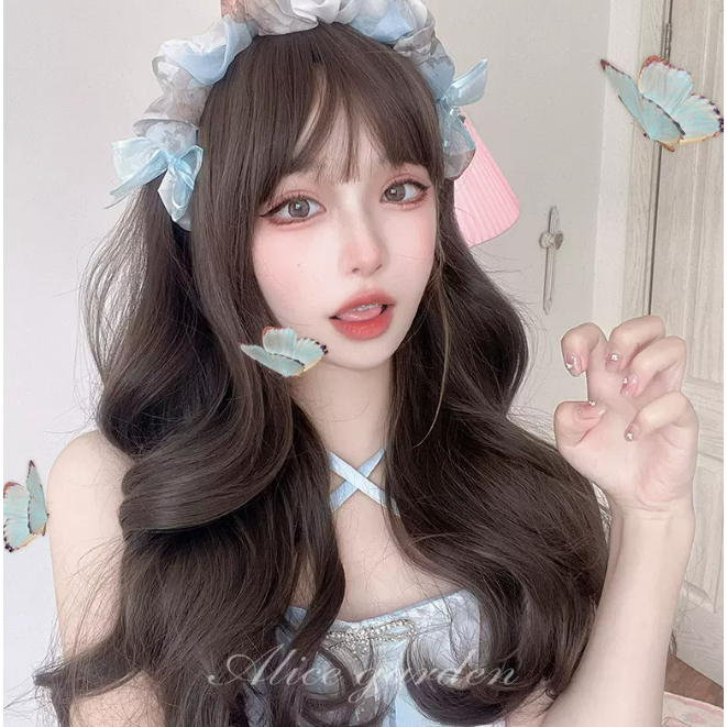 Jual Wig Alice Garden korean style Wig Cosplay korea AG430 Full Wig ...