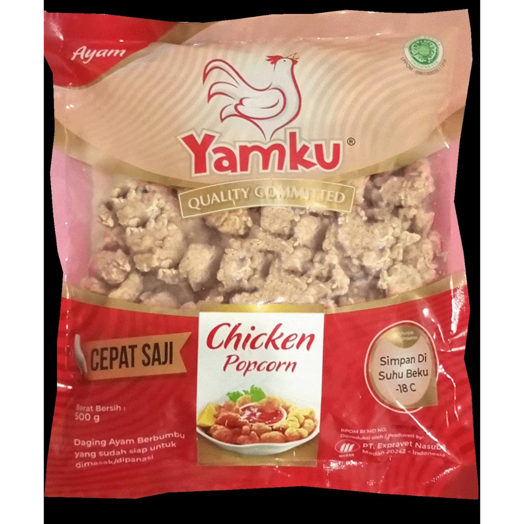 Jual yamku chicken popcron 500g | Shopee Indonesia