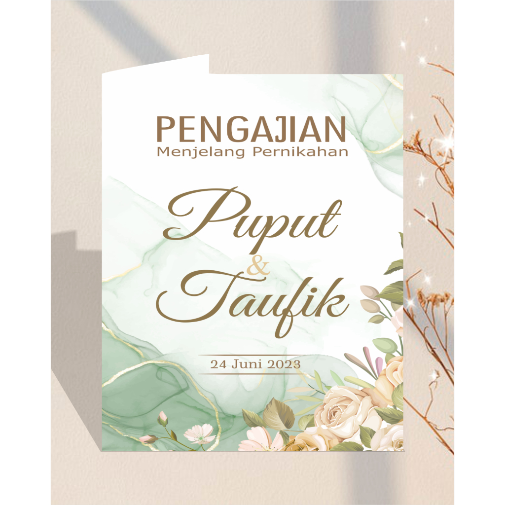 Jual Buku Pengajian Menjelang Pernikahan Shopee Indonesia 
