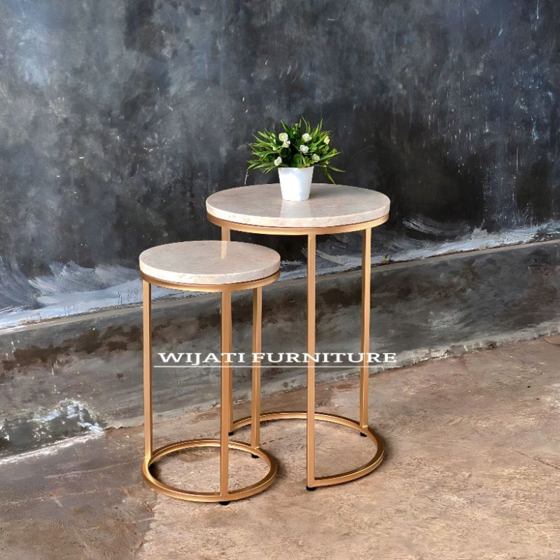 Jual Meja Sudut Marmer Asli Meja Pojok Meja Corner | Shopee Indonesia