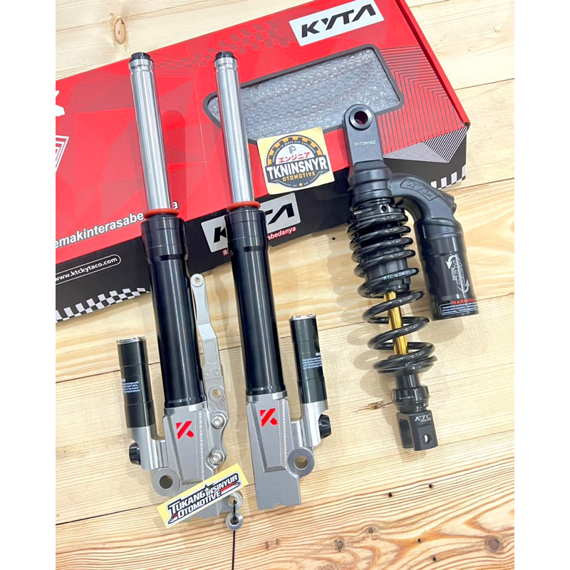 Jual Shockbreaker KYTA Vario 125/150 Set KTC EVO Black Series 330mm ...