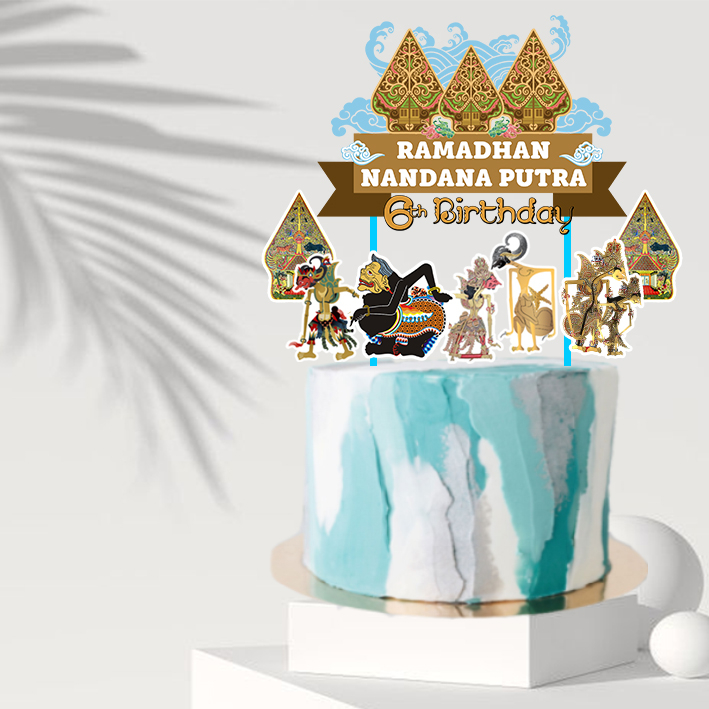 Jual Wayang - Topper Cake Birthday / Hiasan Kue Ulang Tahun | Shopee ...