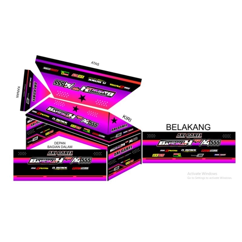 Jual Tenda Paddock Balap Hitam Pink | Shopee Indonesia