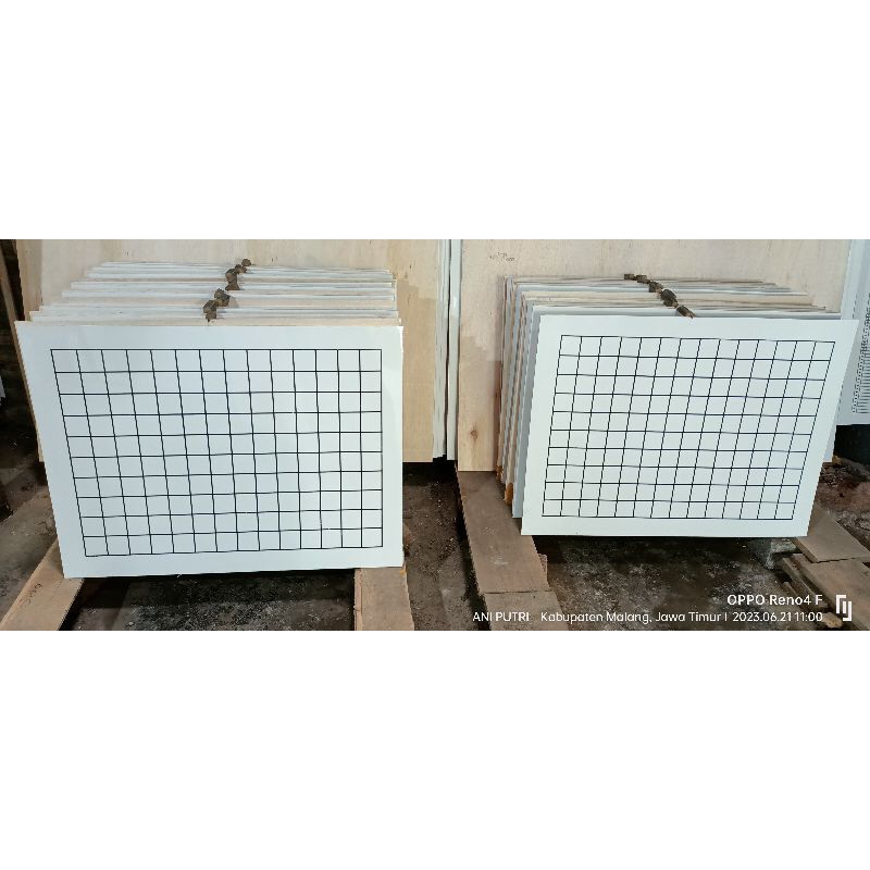 Jual papan tulis geometri. papan tulis kotak. papan tulis putih ...