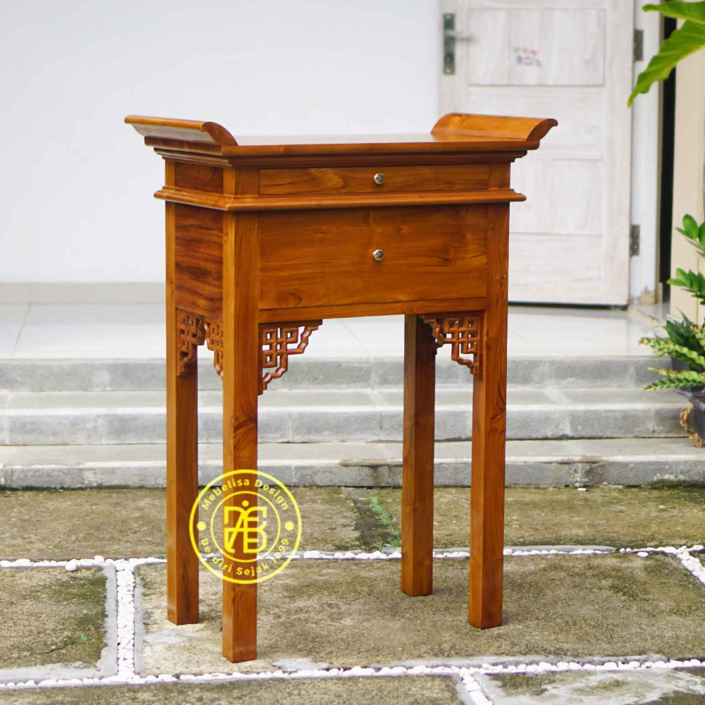 Jual Meja Altar Meja Sembahyang Minimalis Kayu Jati Mebel Jepara ...