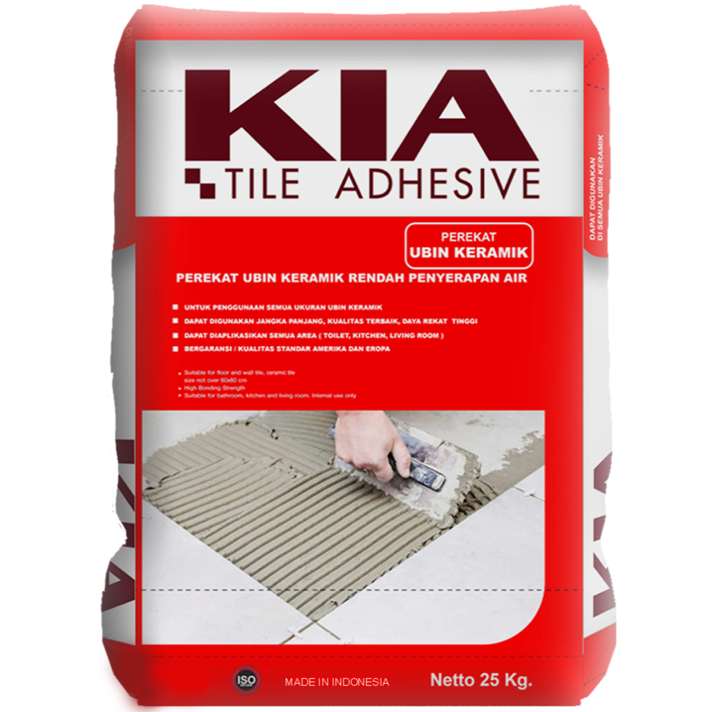 Jual KIA Tile Adhesive Ceramics 25 Kg | Shopee Indonesia